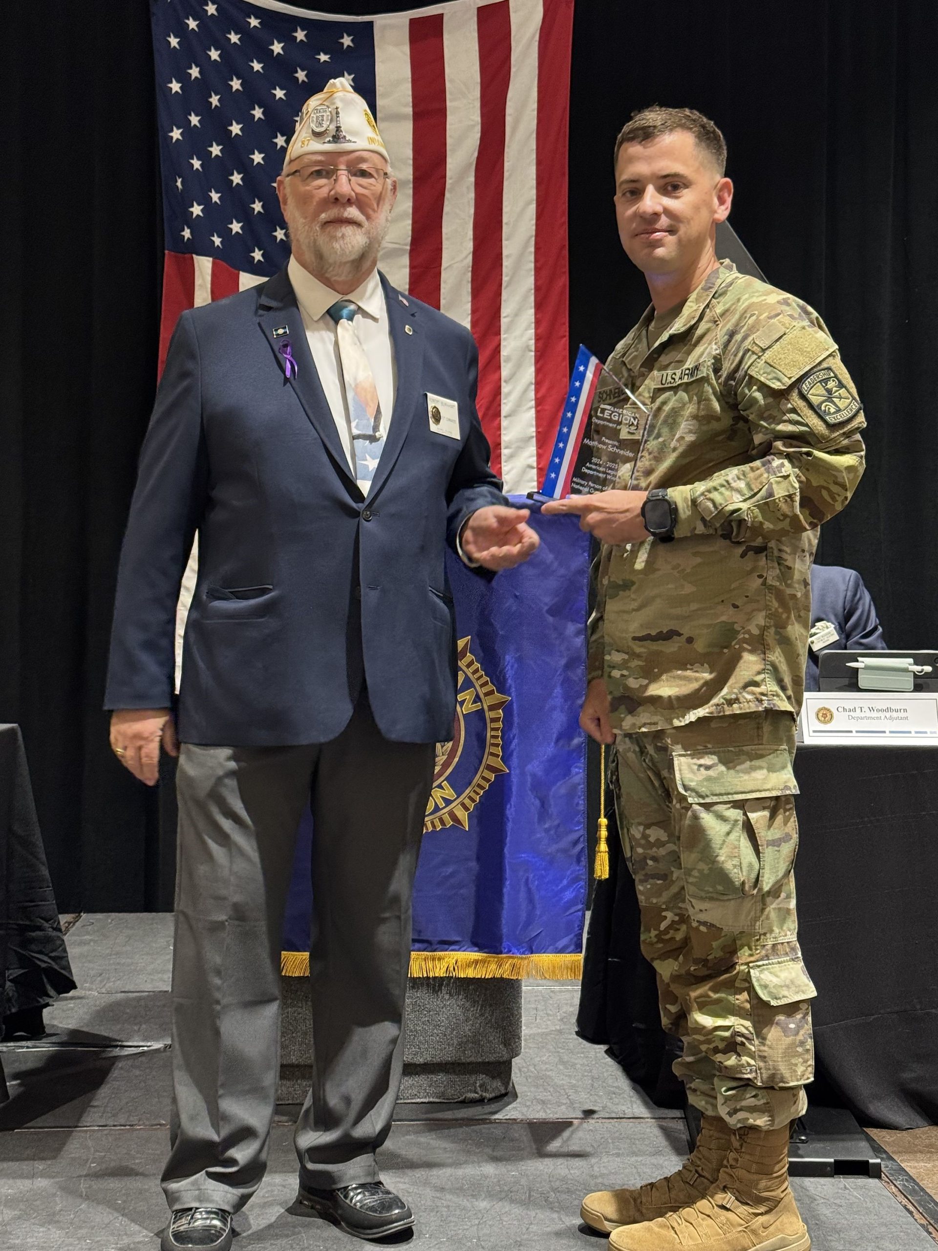 American Legion, Department of Indiana National Guard Person Of the ...